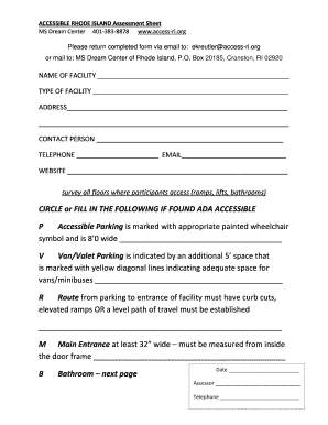 Fillable Online access-ri BDownloadb the ARI Assessment Sheet Here ...