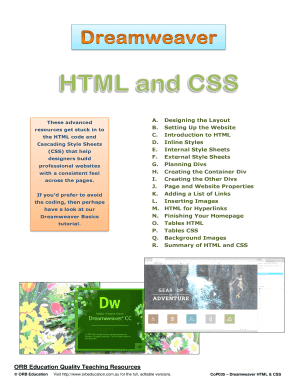 Fillable Online ORB Education Quality Teaching Resources Fax Email ...