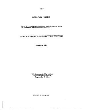 Fillable Online nrcs usda Soil Sample Size Requirements for Soil ...