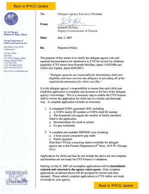 Fillable Online CYS memo Fax Email Print - pdfFiller