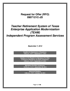 Fillable Online Teacher Retirement System of Texas Enterprise ...