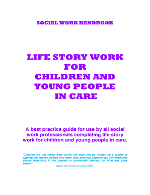 Fillable Online SOCIAL WORK HANDBOOK Fax Email Print - pdfFiller
