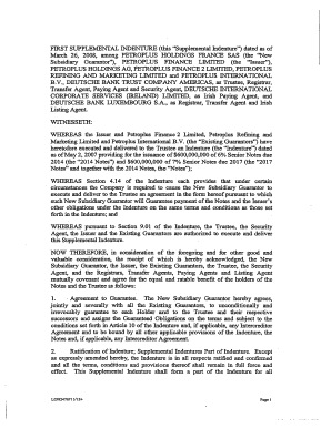 Fillable Online media corporate-ir FIRST SUPPLEMENTAL INDENTURE (this ...