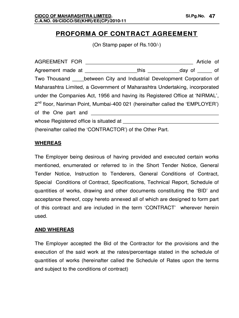 Percentage Agreement Template