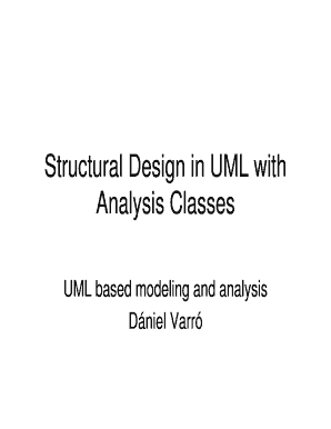 Fillable Online Structural Design in UML with Fax Email Print - pdfFiller