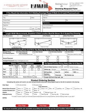 Fillable Online Drawing request form (pdf) - Paramount Fax Email Print ...
