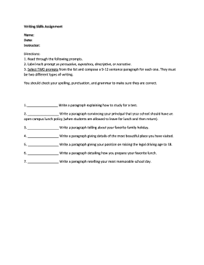 Fillable Online Writing-Skills_Assignment_Handout - Easy Peasy All-in ...