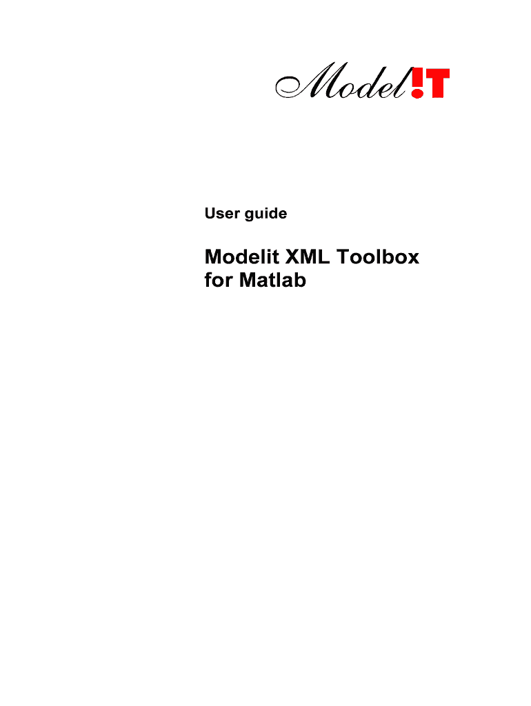 Fillable Online Modelit XML Toolbox Fax Email Print - pdfFiller