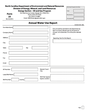 Fillable Online BFormb 23 - Annual Water Use Report - Amazon Web ...
