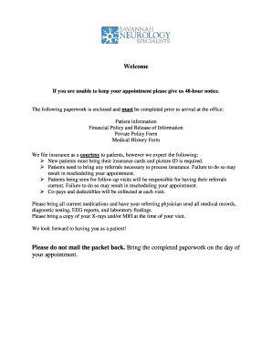 Fillable Online Please do not mail the packet back. Bring the completed ...