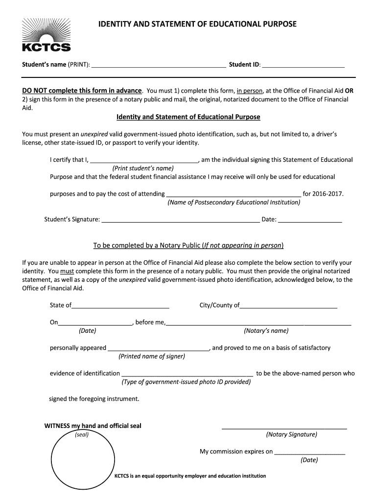 Fillable Online hazard kctcs DO NOT complete this form in advance - hazard kctcs Fax Email Print ...