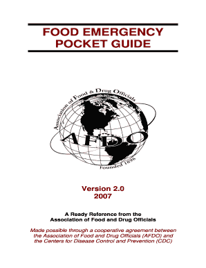 Fillable Online FOOD EMERGENCY Fax Email Print - pdfFiller