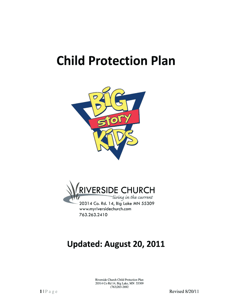 Fillable Online Riverside Church Child Protection Plan - Riverside ...