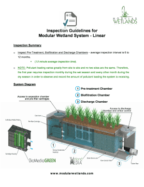 Fillable Online Inspection Guidelines for Modular Wetland System ...