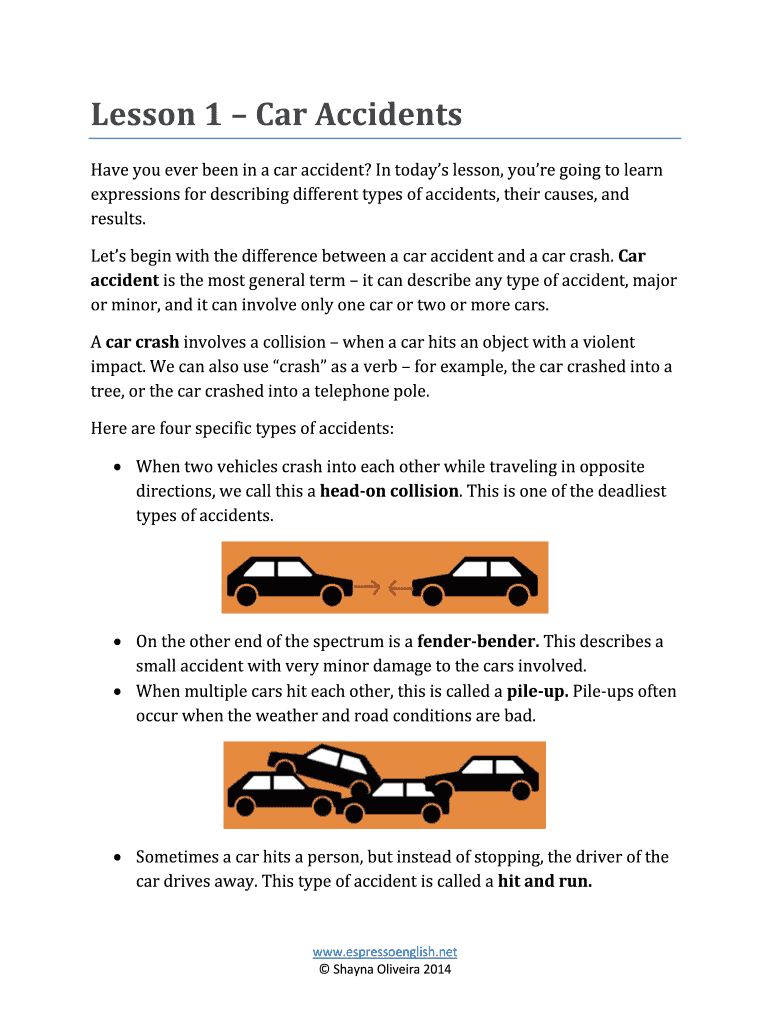 Have You Ever Been In A Car Accident - Fill Online, Printable, Fillable ...