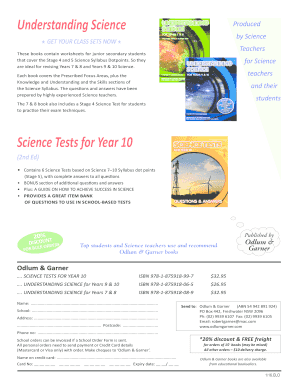 Fillable Online Understanding Science Fax Email Print - pdfFiller