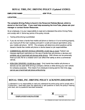 Fillable Online Sign-Off Sheet for New Employees Fax Email Print ...