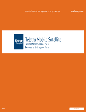Fillable Online Telstra Mobile Satellite - SatPhone Shop Fax Email ...