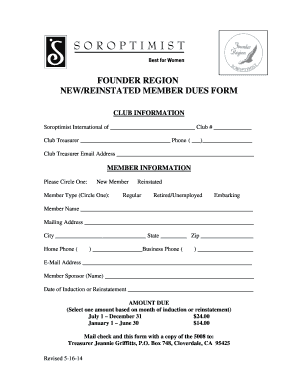Fillable Online si-founderregion Soroptimist International of Club ...