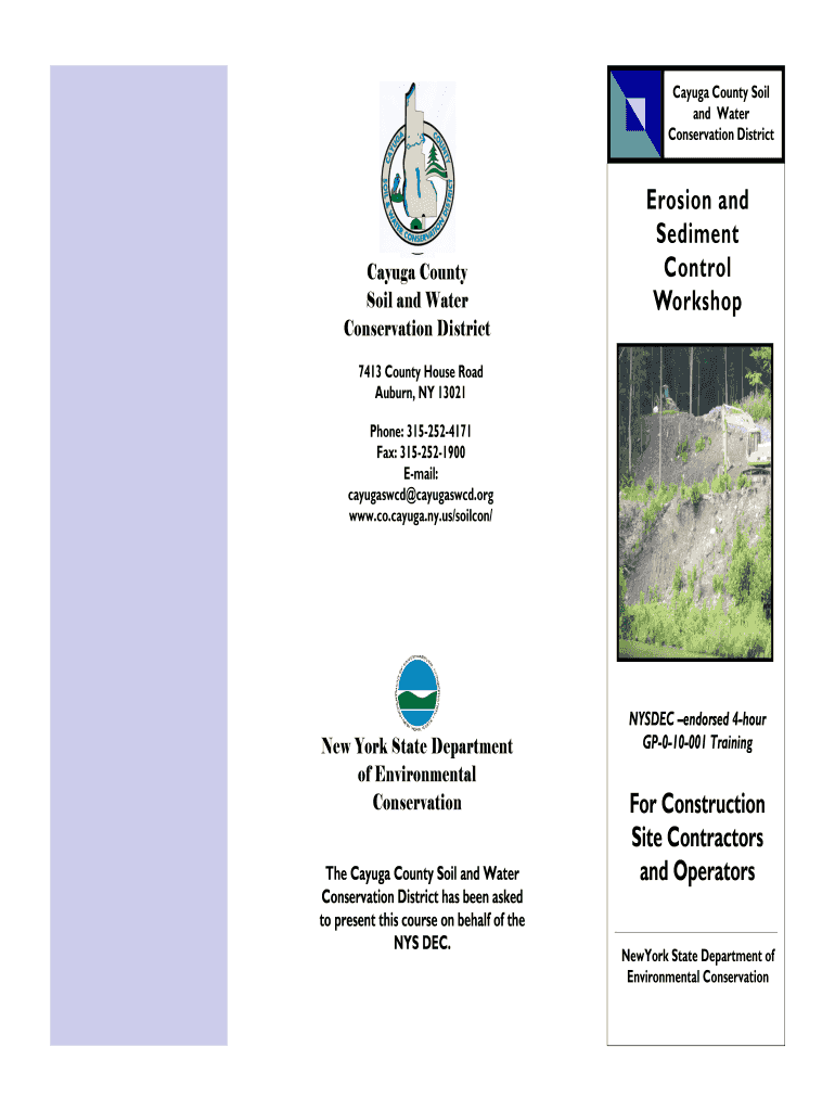 Fillable Online Cayuga County Soil Fax Email Print - pdfFiller