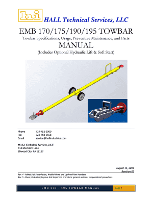 Fillable Online HALL Technical Services, LLC Fax Email Print - pdfFiller