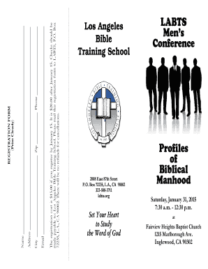 Fillable Online labts Bible Mens Training School ip Phone ox ...
