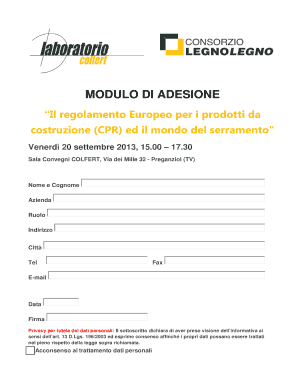 Compilabile Online MODULO DI ADESIONE - colfertcom Fax Email Stampa - pdfFiller