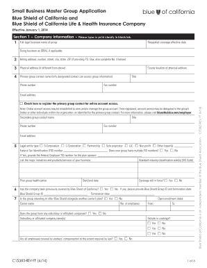 Fillable Online C15385-FF 6-14 Master Group Application 1-14 revision ...