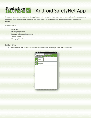 Fillable Online Android SafetyNet App Fax Email Print - pdfFiller