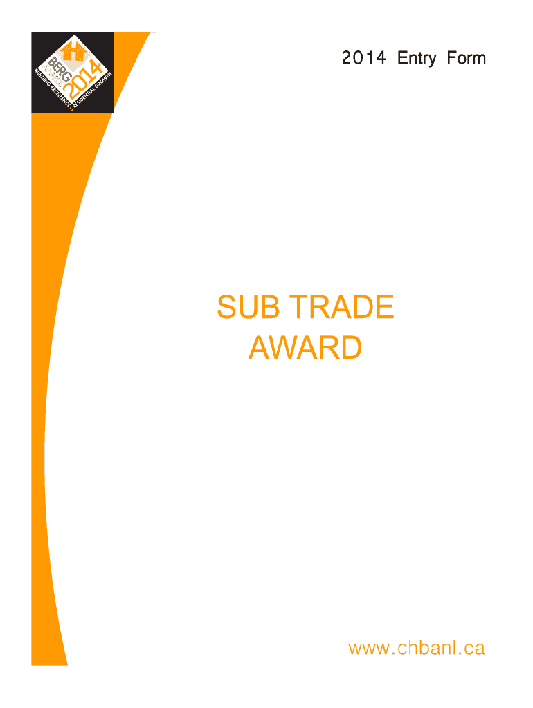 Fillable Online SUB TRADE Fax Email Print - pdfFiller
