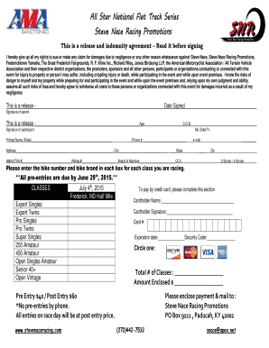 Steve Nace Racing 2023 Schedule - Fill Online, Printable, Fillable ...