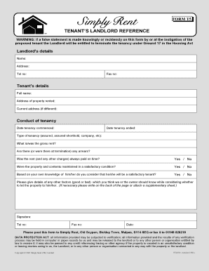 Fillable Online Simply Rent FORM T5 Fax Email Print - pdfFiller