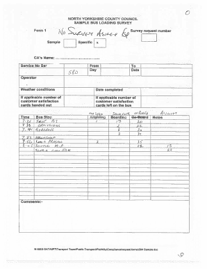 Fillable Online NORTH YORKSHIRE COUNTY COUNCIL Fax Email Print - pdfFiller