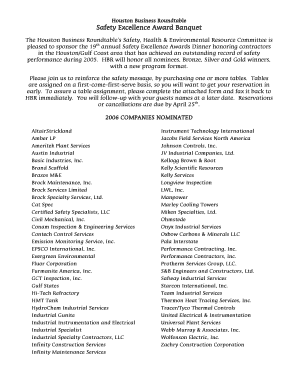 Fillable Online Houston Business Roundtable - houbrtcom Fax Email Print ...