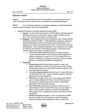 Fillable Online gcmca Infection Prevention and Control Best Practices ...