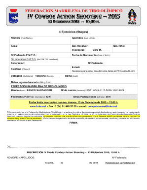 Fillable Online fmto 4 Ejercicios (Stages) - fmto Fax Email Print ...