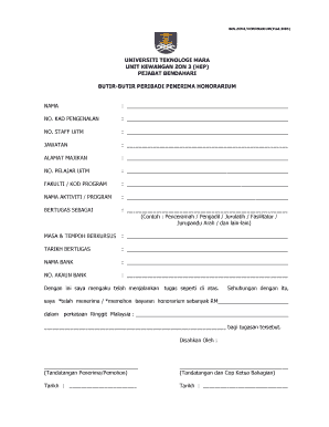 UNIVERSITI TEKNOLOGI MARA UNIT KEWANGAN ... - INED - UiTM - Fill and ...