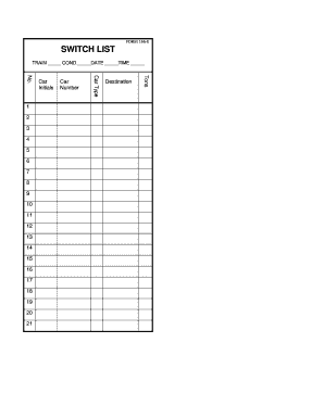 Fillable Online foxvalleydivision Switch list - the Fox Valley Division ...