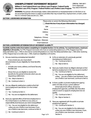 Fillable Online For FFEL Program borrowers who have an outstanding ...