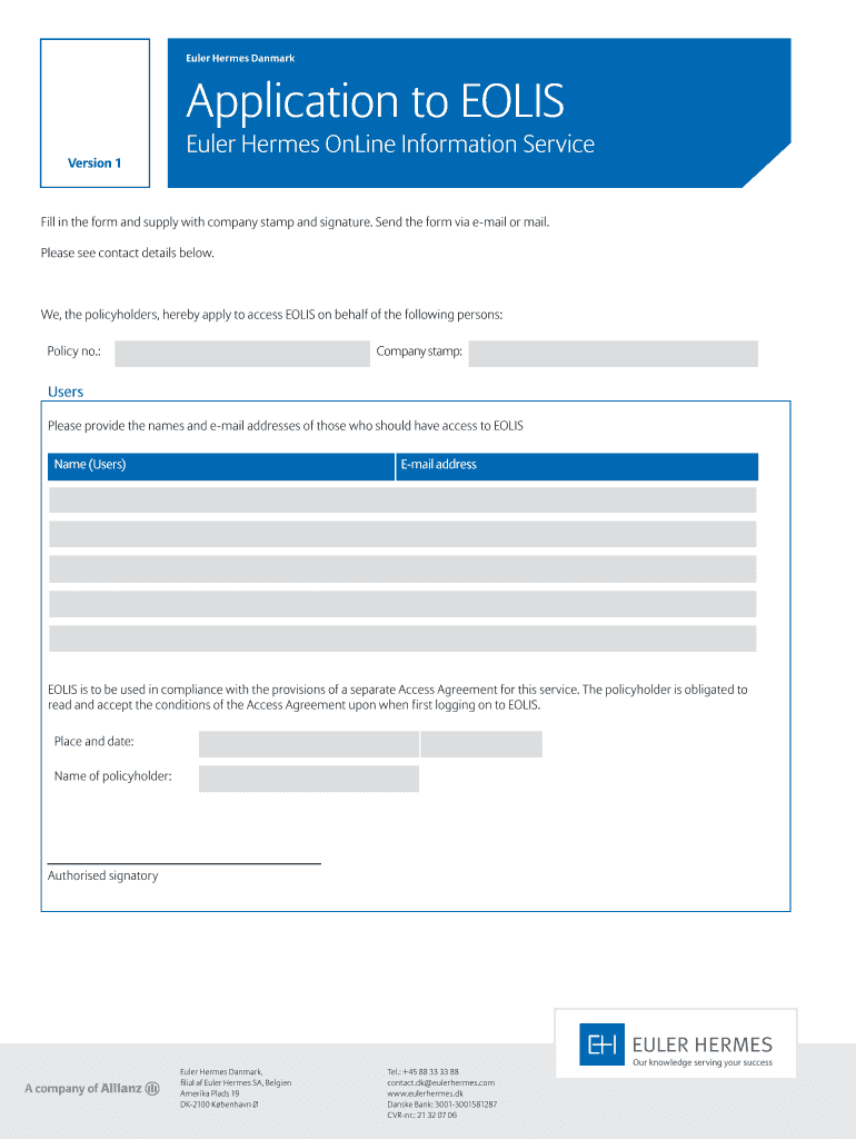 Eolis Hermes - Fill Online, Printable, Fillable, Blank | pdfFiller