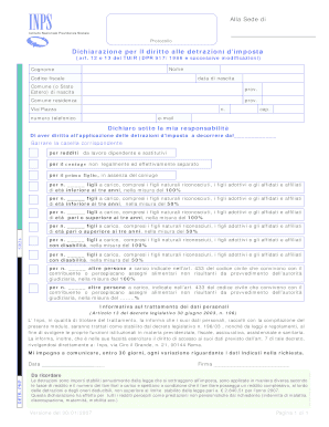 Compilabile Online cubpiemonte Dichiarazione per il diritto alle ...