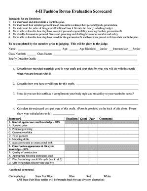 Fillable Online barber k-state Fashion Review Forms Fax Email Print ...