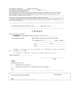 Compilabile Online comune toscolanomaderno bs Imposta Comunale sugli ...