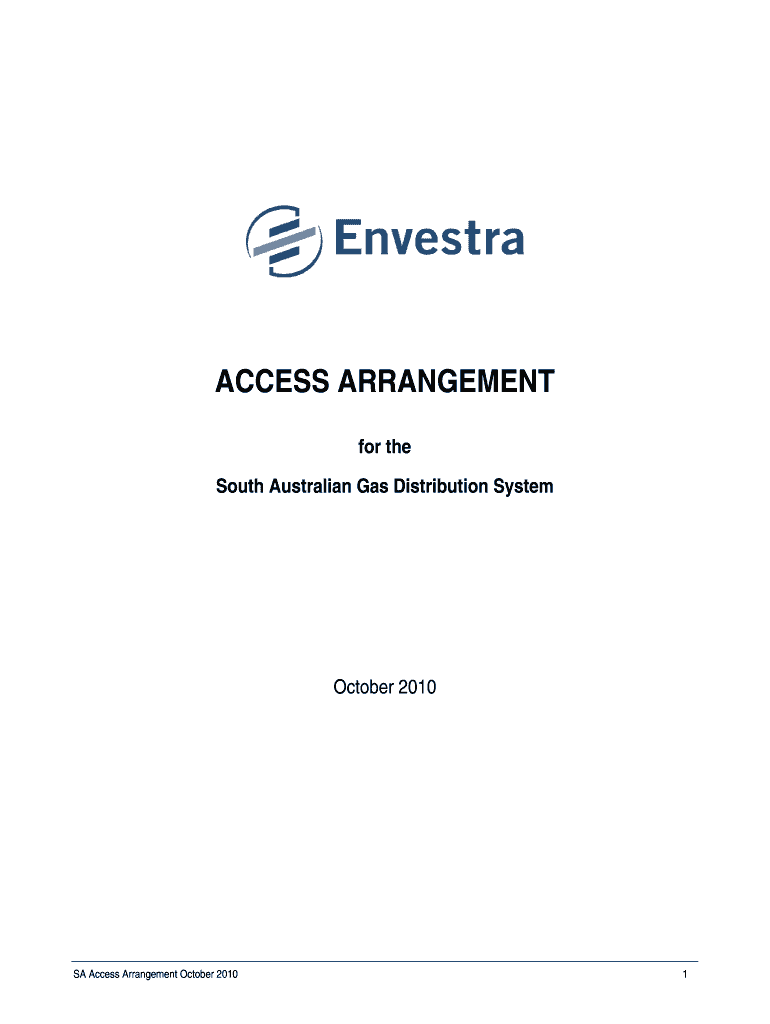 Fillable Online ACCESS ARRANGEMENT Fax Email Print - pdfFiller