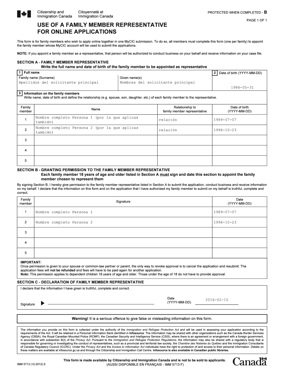 Imm5476e Form Fillable Pdf Template Download Here