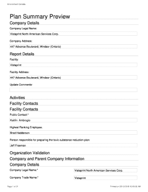 Fillable Online Plan Summary Preview - bcimpressbbcomb Fax Email Print ...