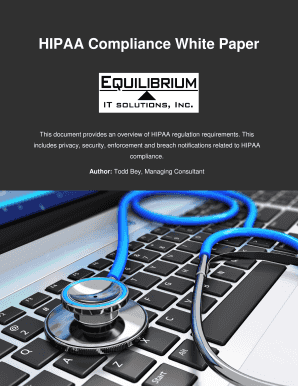 Fillable Online HIPAA Compliance White Paper Fax Email Print - pdfFiller