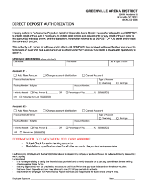Fillable Online bonsecours direct deposit form Fax Email Print - pdfFiller