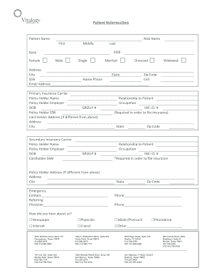Fillable Online First Middle Last Fax Email Print - pdfFiller