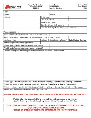 Fillable Online THIS FORM MUST BE COMPLETED IN FULL AND Fax Email Print ...